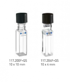Fluorescence Sealable Cells 117.200F-QS - Get a price quote from Hellma USA INC