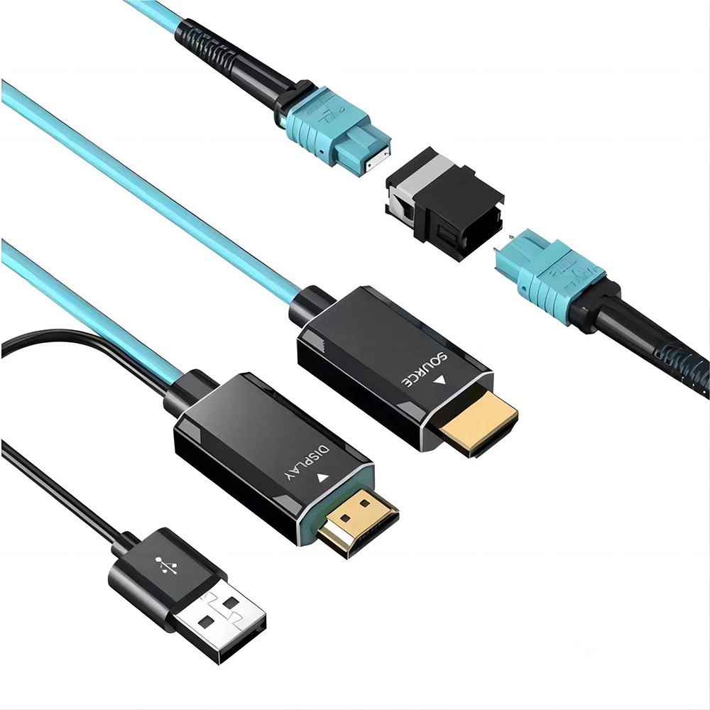 MPO Detachable 8K Pure Fiber Optic HDMI2.1 Active Optical Cable-48Gbps ...